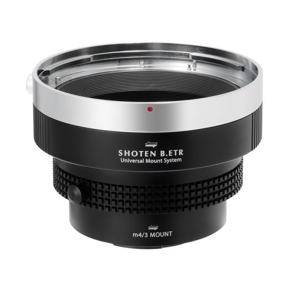 【発売日：2024年08月08日】SHOTEN（ショウテン）UMSシリーズ B.ETR-m43-U  は、ブロニカETRマウントレンズをマイクロフォーサーズマウントのカメラで使用するためのマウントアダプターです。# マイクロフォーサーズマウ...