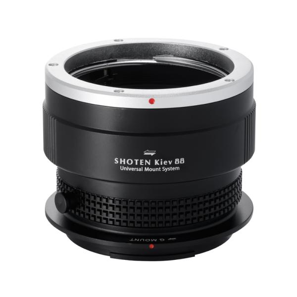 【発売日：2024年08月08日】SHOTEN（ショウテン）UMSシリーズ Kiev88-FG-U  は、キエフ88マウントレンズを富士フイルムGFX Gマウントのカメラで使用するためのマウントアダプターです。# Fuji Gマウント 富士...