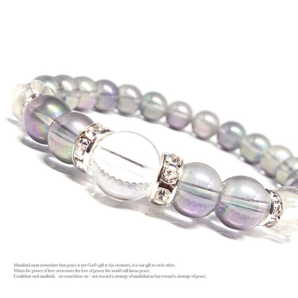 【2000円以上ご購入でネコポス送料・無料キャンペーン中】 お揃い クリスマス☆相思相愛mutualloveパワーストーンブレスレット♪☆シンプルなデザインだから恋人同士でペア付けなんてのもおススメ！！！人気No‘1パワーストーンブレスレッ...