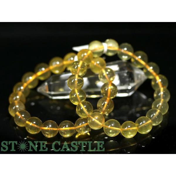 石流通センター 高品質 天然石 ブレスレット ゴールデンフローライト (2A) (約10.5〜11mm) パワーストーン