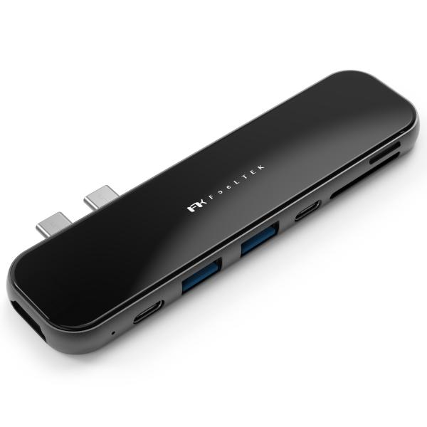 [ MacBook Proのために設計された多機能ハブ ] ハブ本体とMacBook Pro本体が揺れずに安定して接続できるよう設計された、MacBook Pro専用ハブ[ HDMI 4K対応 ] 高解像度4K@30HzのままPCやタブレッ...