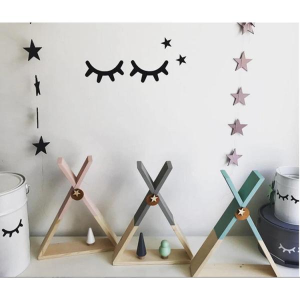KIDS ROOMがグッとキュートに☆キュートなまつげでお部屋をキュートに模様替え。お部屋のアクセントのほか、使い方は工夫次第☆お部屋に合わせてお好きなカラーを選べます。貼るだけなので取り付けもカンタンです。他にはないデザインなのでお子様へ...