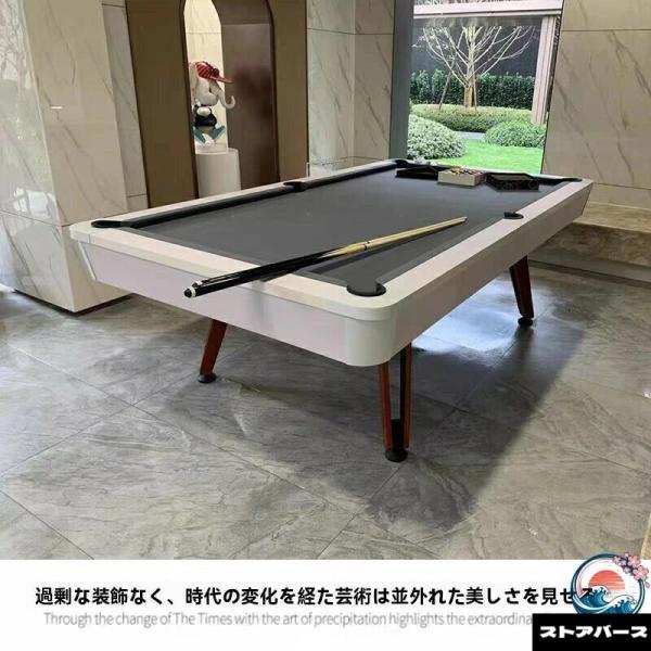 商品名 ビリヤード台ビジネス標準型トリプル大人用アメリカ式中国式ビリヤード台ブラック8台卓球台  商品説明 多機能3in1デザイン：ビリヤードテーブル、卓球台、ダイニングテーブルとして使用可能。スペース効率が高く、家庭から商業施設まで幅広く...