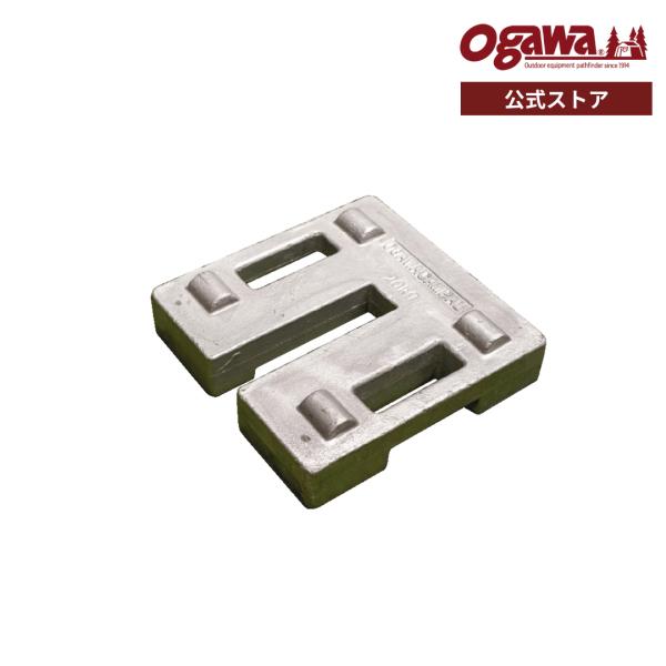 取手付きで楽に持ち運ぶことができ、重ねて使用することもできます。ワンタッチイベントテントのおもりとしてお使いください。※角型テントウェイトは、ワンタッチイベントテントでのご使用が適しています。・支柱1本固定時・支柱2本まで固定できます。連棟...