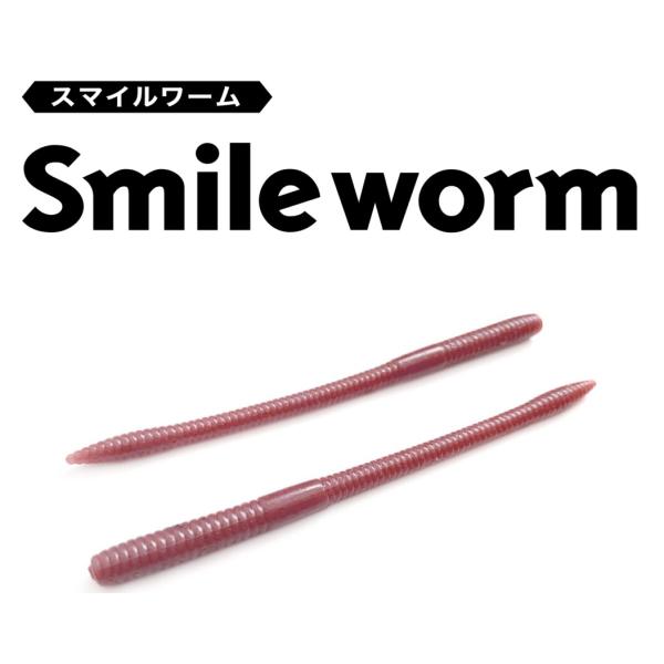 ■Feco SMILE WORM　18本入りバスに対して”記憶されない複合的な動き”を実現する『Smile Worm』。細身のストレートワーム独特の動きの中にさらなるバイブレーションを融合しました。特にネイルリグにおけるバイト誘発能力は特筆...