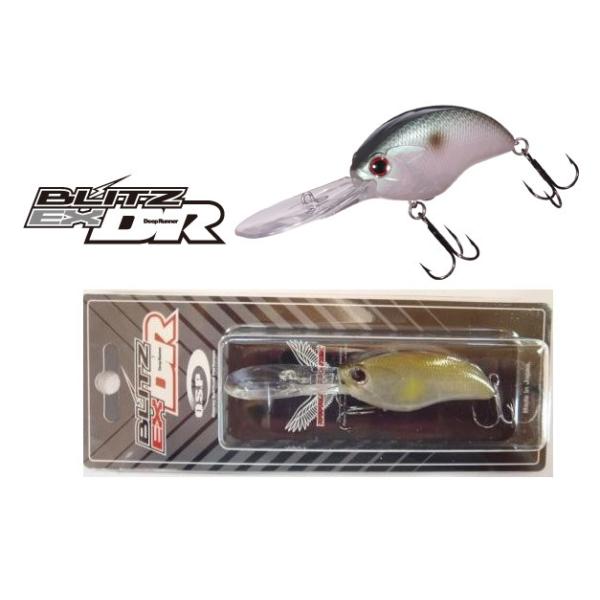 ■ BLITZ EX-DR　53.0mm 12g一年を通じてみると水深3〜4mはほとんどのフィールドで必ずカギとなるシーズンがあり、安定した水温やベイトの量などから決して外せないレンジである。この3〜4mレンジはファーストムービングルアーで...