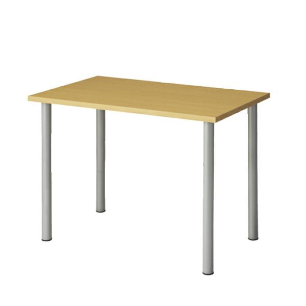 シンプルで手軽に使えるテーブルを、お手頃価格でご提供!●素材／天板：低圧メラミン化粧板24mm厚 エッジ：塩化ビニル 脚部：スチール製 粉体塗装●サイズ／幅100×奥行60×高さ70cm●重量／9.5kg●耐荷重／40kg●組立について／お...