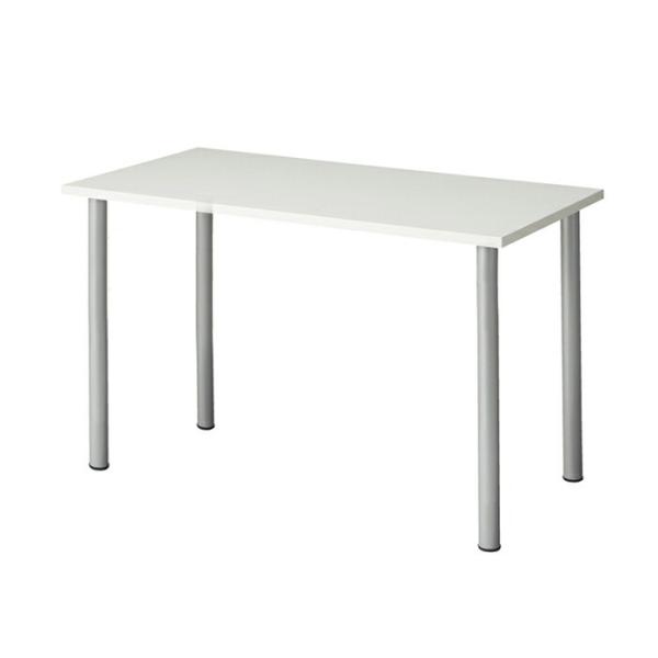 シンプルで手軽に使えるテーブルを、お手頃価格でご提供!●素材／天板：低圧メラミン化粧板24mm厚 エッジ：塩化ビニル 脚部：スチール製 粉体塗装●サイズ／幅120×奥行60×高さ70cm●重量／10kg●耐荷重／40kg●組立について／お客...