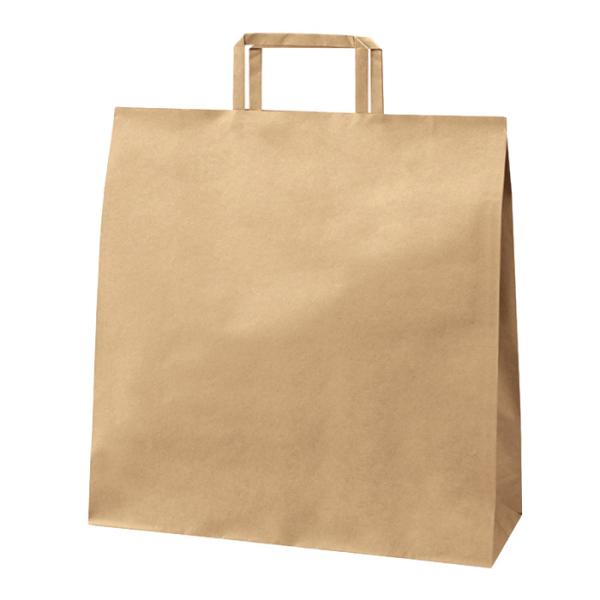 究極プライス！！ 大人気の平ひもタイプをお求めやすい価格で。●サイズ／幅32×奥行11.5×高さ32cm 厚み：80g／平方メートル ●素材／未晒クラフト紙 持ち手：平ひも