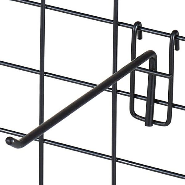 黒のネットフックが登場！！【サイズ】L20cmフック部：直径5mm 有効寸法：長さ18.5cm【素材】スチール製 粉体塗装【その他仕様】耐荷重：2kg