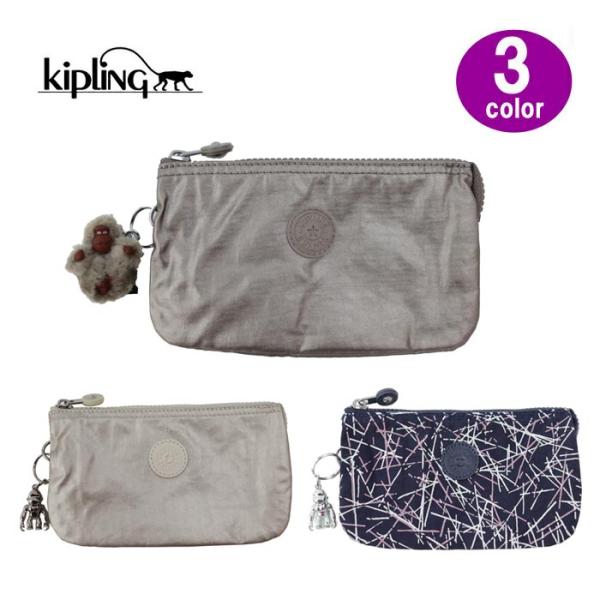 [ブランド]Kipling キプリング[サイズ]■横：19cm  ■縦：10.5cm  ■マチ：1cm[材　質]ナイロン[仕　様]ファスナー式開閉内部/ファスナーポケット1ポケット2[特　徴]モンキーマスコットがかわいい大注目のキプリング！...