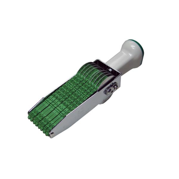 【商品説明】　・【オビ構成】4連・【スタンプ台】別途必要・【書体】ゴシック体・【材質】再生プラスチック、ゴム・【注意】耐油性スタンプ台は使用不可※未決済で３日経過した場合は、ご案内無しで一旦キャンセルさせていただきます。※食品商品について・...