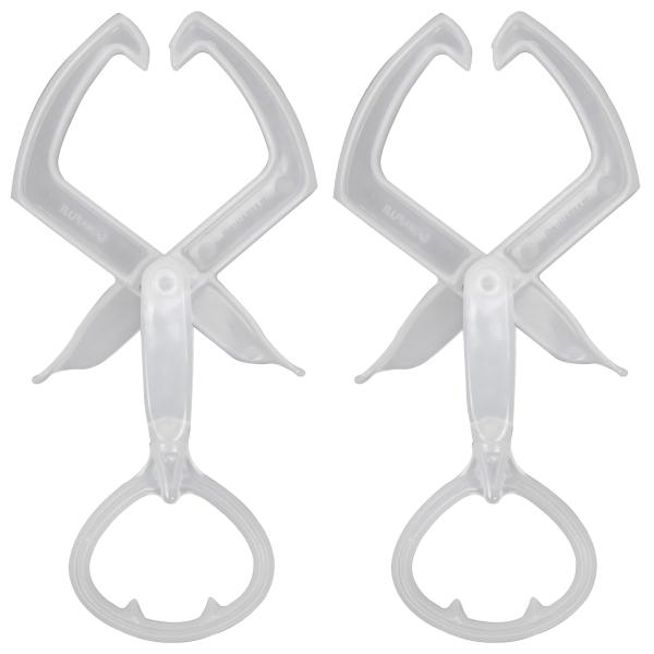 【商品説明】　・PM2.5、花粉、黄砂対策の部屋干しに。・【サイズ】縦25.7×幅13.2×厚さ2.6?(1個あたり)【重量】71g(1個あたり)【材質】PP、スチール【使用範囲】6&amp;#65374;13?【耐荷重】5?【セット内容】...