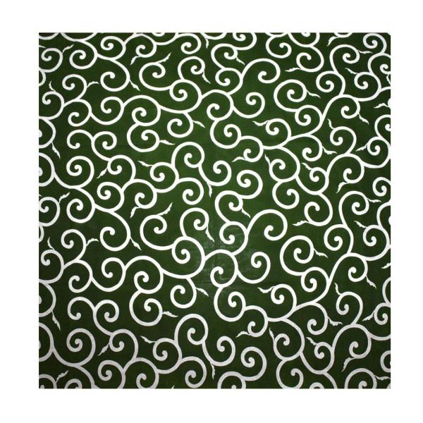 【商品説明】　・◇唐草文様◇ 蔓草の茎や葉が絡み合って曲線を描く模様です。 生命力が強く、途切れることなく蔓を伸ばしていくことから、繁栄や長寿の象徴とされ、吉祥文様として使われます。・サイズ：約90×90ｃｍ・モニターの発色の具合によって実...