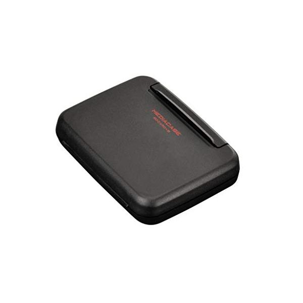 【商品説明】　・メモリーカードを保護する帯電防止×衝撃吸収クッションを採用した樹脂製ケース。・収納枚数 : SDカード及びMicroSDカード各8枚・外寸法 : W90×H66×D22mm 重量 : 約30g・材質 : （本体）PP、（トレ...