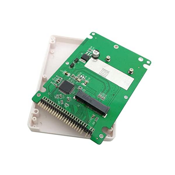 【商品説明】　・50mm (1.8インチ) MSATA Mini PCI-E SATA SSD - 2.5インチノートブック IDEアダプターとケース。・MSATA (Mini PCI-E SATA) SSDのみで使用できます。・このアダプ...