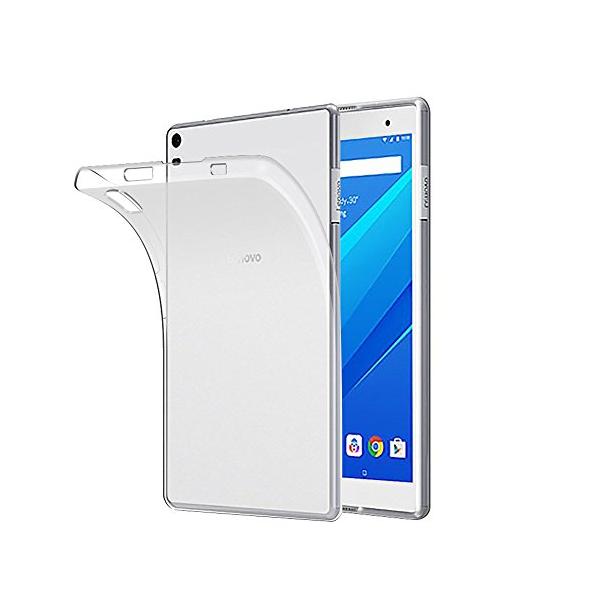 【商品説明】　・【全面保護】透明度の高いカバーが360度からの衝撃を守り、ソフトなフレームが落下によるダメージを緩和する 。しっかり保護して、着脱も簡単！・【対応機種】Lenovo Tab4 8 Plus 専用 保護ケース・【特徴】各ボタン...