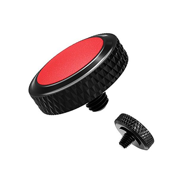 【商品説明】　・カメラシャッターのネジ穴にねじ込んで、シャッターヘの振動を減少します・ソニー RX10 IV / III / II RX1R / Leica Q3 / Q3 43 / M10 / M-E / M-P / M-A など・二つ ...