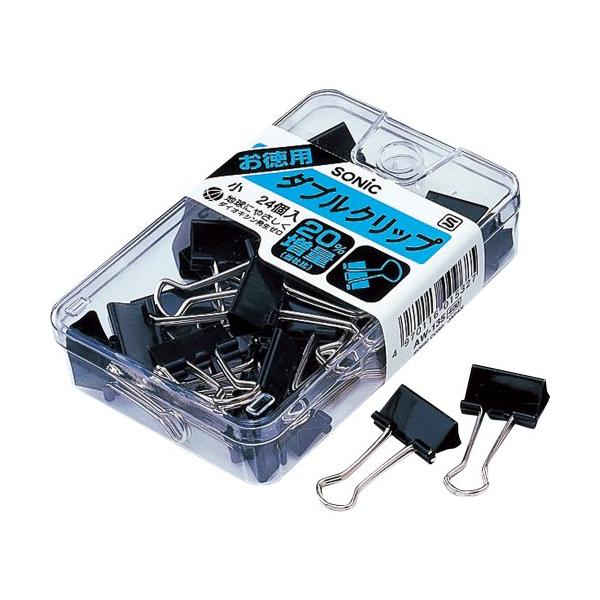 【商品説明】　・1ケース24個入・とじ枚数約70枚(普通紙)・ブラント名: ソニック(Sonic)・口巾19mm・材質:スチール※未決済で３日経過した場合は、ご案内無しで一旦キャンセルさせていただきます。※食品商品について・・・商品サンプル...