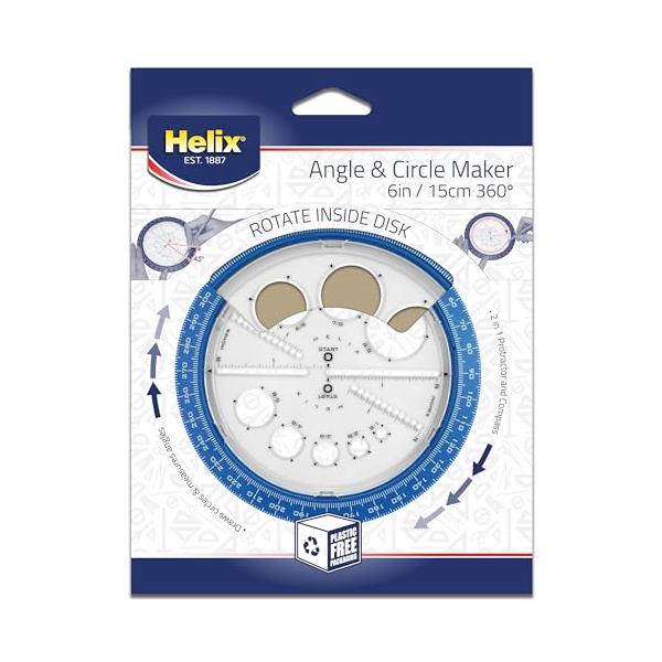 【商品説明】　・360度測定 - 360度で正確に角度を測定。・3つのアソートカラー - 3つの鮮やかなカラーオプションがあります。・6インチ/15cmサイズ - 持ち運び可能でコンパクトなデザインで、外出先でも使用できます。・万能デザイン...