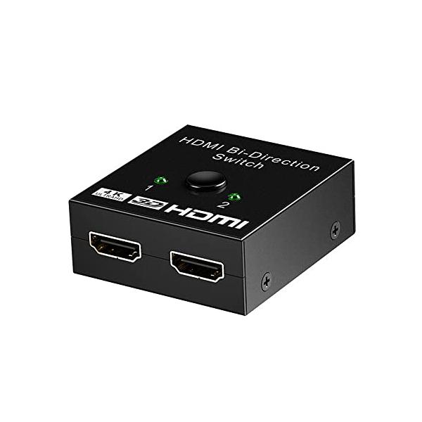 【商品説明】　・【4K高解像度】3D、1080P、4K x 2Kの解像度とHDオーディオを対応し、このHDMIスイッチで最も豪華な映像と音声を楽しむことができる。（Xbox one、PS4 proに接続ときには、標準のHDMI 2.0ケーブ...