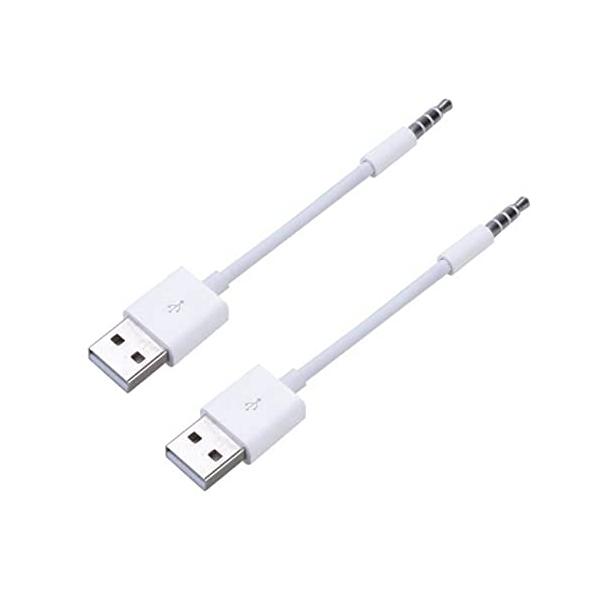 【商品説明】　・2.ケーブルは、他のスピーカー、イヤホン、または車のAuxポートでは機能しません。・493 / 5000 翻??果 3.5mmオスオーディオAUXからUSB2.0へAppleiPodShuffle第4世代用オスアダプター充電...