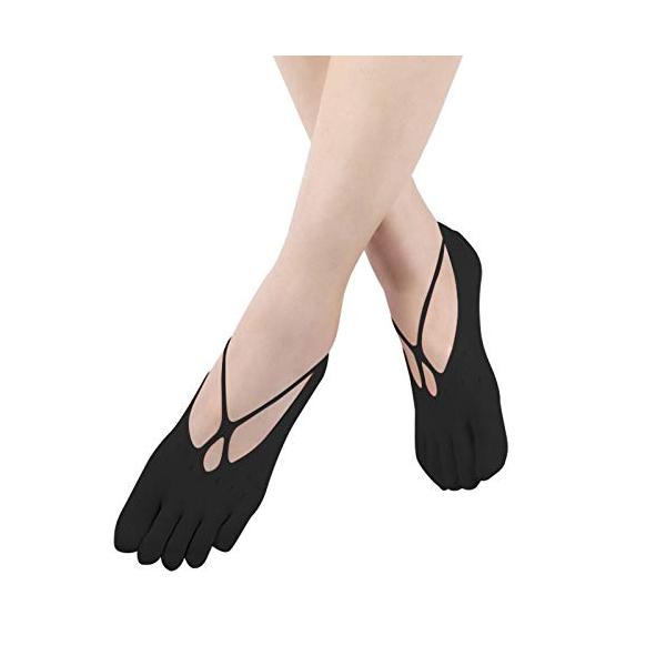 【商品説明】　・セット内容：5本指ソックス1足組・フリーサイズ：約22-25cm（伸縮性ある）・特徴：クロスデザインで、靴下がきれいで快適に；別々の5本の足指は便利で柔軟性があり、下駄を着用しても邪魔にならず、涼しく通気性があり、夏は暑く感...