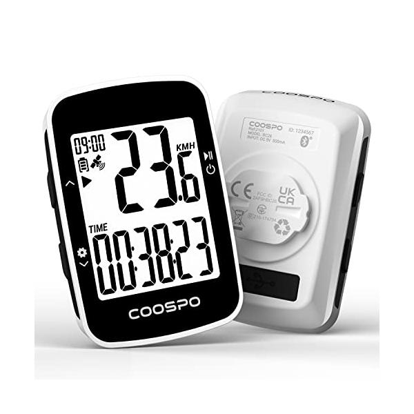 【商品説明】　・GPS機能：CooSpo BC26 GPS サイクルコンピュータは世界中のGPS+BEIDO測位システムに対応し、電源投入時で高い建物が多い都市部や山間部などでも自動的に信号を素早く受信します。・アプリサポート：「Coosp...