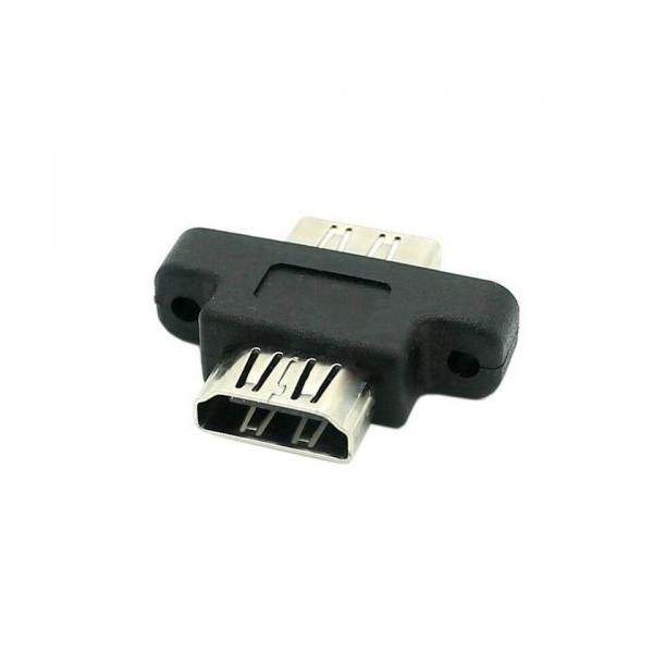 【商品説明】　・JSER HDMIメスto HDMI 1.4メス拡張エクステンダーカプラアダプタ、パネルマウント穴※未決済で３日経過した場合は、ご案内無しで一旦キャンセルさせていただきます。※食品商品について・・・商品サンプル画像に賞味期限...