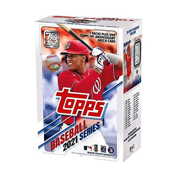 【商品説明】　・1箱につき限定記念カードが1枚入っています。・2021年Topps(トップス) シリーズ1 ブラスターボックスには、7つのカードパックが入っています。・このプラチナアニバーサリーでは、コレクションを収集している方々が、メジャ...