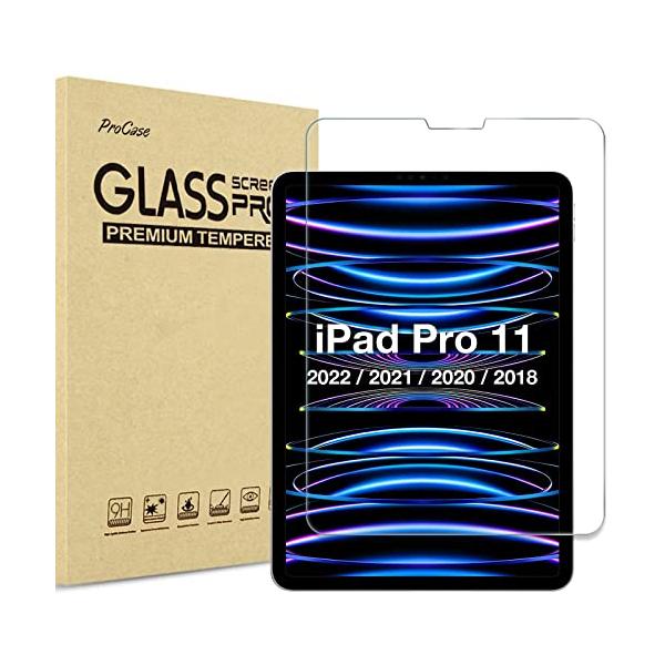 【商品説明】　・??9H硬度と超HD透明度。・??傷つきにくい、 耐衝撃、 耐油性、 耐指紋。・??対応端末：Apple iPad Pro 11" 4世代 2022(A2759 A2435 A2761 A2762)/ 第3世代 2021 (...