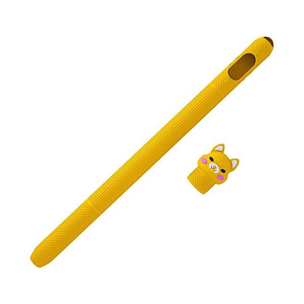 【商品説明】　・Apple Pencilケース、iPad Pro 12.9 / 9.7インチ用ペンシル専用カバー,軽量12g、全面保護可能です。・ipad ペンのサイズにぴったりホルダー、滑りにくて紛失しない。・カバーの尻は、充電時に取り外...