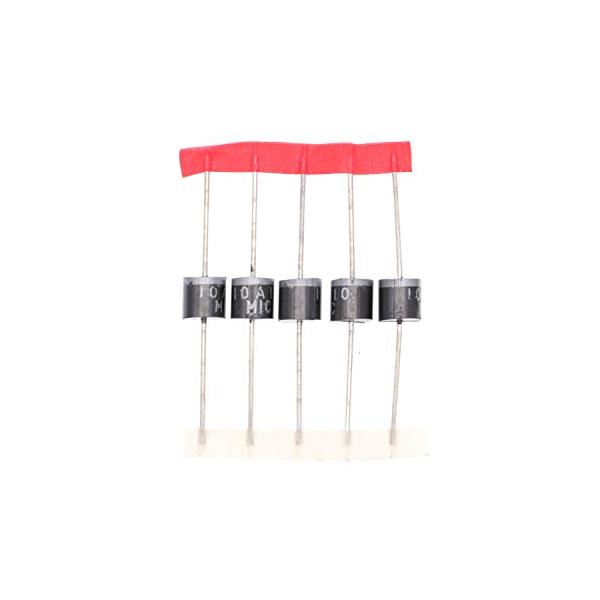 【商品説明】　・V(rrm): 1000V ; V(r): 1000V ; IF(av): 10A・パッケージ数量：20個・製品タイプ：整流ダイオード・部品番号: 10A10・鉛フリー／RoHS対応電子部品 / R-6※未決済で３日経過した...