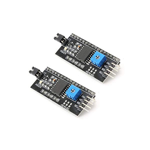 【商品説明】　・1602 LCD 2004 LCDと互換性があります。・I2Cアドレス：0X20&amp;#65374;0X27(元のアドレスは0X27です、あなたはそれを自分で変更することができる)・I2C合意を支持します・バックライトと...