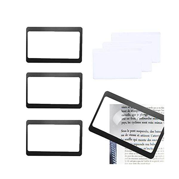 【商品説明】　・【上質素材】財布のサイズのレンズは弾力性のあるPVCから作られています。3 gの重さしかなくて、小さいサイズ（3.3 x 2.1インチ、約8.5 x 5.5センチメートル）で、柔らかい材料は財布、ポケットに入れることができま...