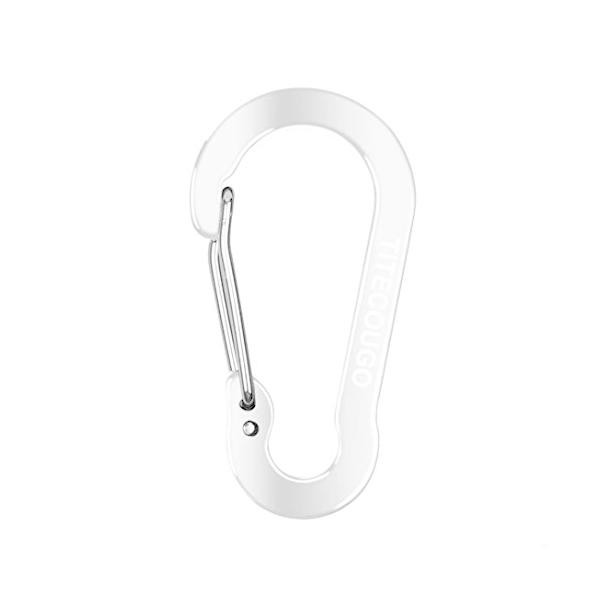 【商品説明】　・【優れた設計】押すだけに使える設計は誰でも使える，ワンタッチで取り付け簡単です。ベルトに重要な項目を添付することができます。軽くて携帯も便利です，環境保護、錆が出ない、退色しやすくない。コンパクトなD型：アルミカラビナの中で...