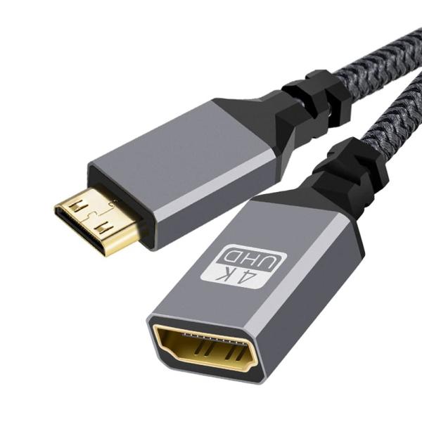 【商品説明】　・Mini HDMI-HDMI延長ケーブルをつなぐためのMini HDMIカプラーです。・UHD 4K 60hz HDTV、HDCP、3D対応。・特殊な絡み防止設計で、ナイロン編みの編組スリーブジャケットで、長期にわたり頑丈な...