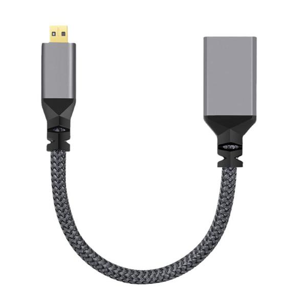 【商品説明】　・Micro HDMI-HDMI延長ケーブルをつなぐためのMicro HDMIカプラー。・UHD 4K 60hz HDTVをサポートし、HDCPと3Dをサポート。・特別な絡まりにくいデザインのナイロン編みスリーブジャケットで、...
