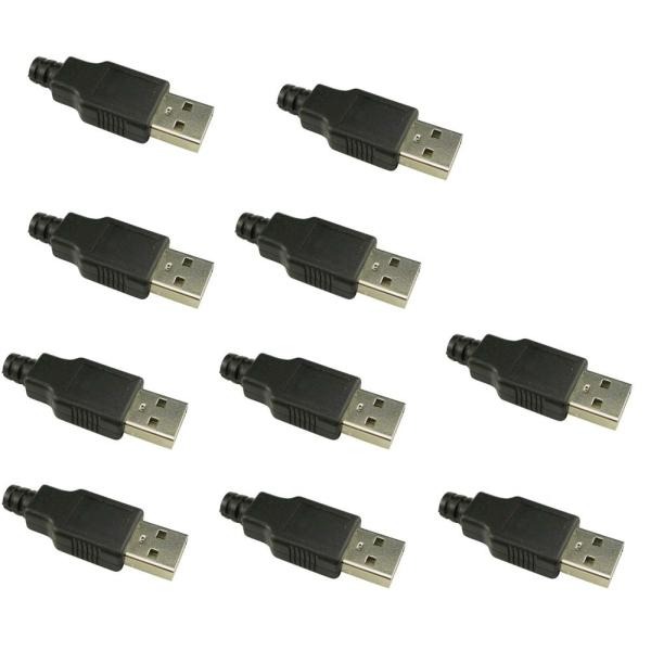 【商品説明】　・USBプラグ・USB雄コネクタ・シェルを持つ・タイプA 4P※未決済で３日経過した場合は、ご案内無しで一旦キャンセルさせていただきます。※食品商品について・・・商品サンプル画像に賞味期限が記載されている場合がございますが、そ...