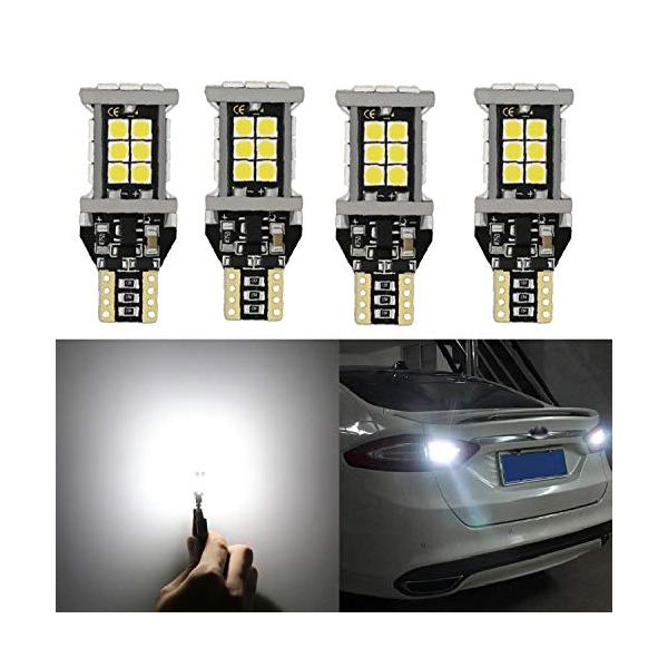 【商品説明】　・【セット内容】：T15/T16 LEDバックランプ×2個 【警告】：T 16 ledランプは車の後退灯位置にしか使用できない。自動車の他の場所での使用は禁止しております!・【仕様】：?動作電圧：DC12V-24V　?発光色：...