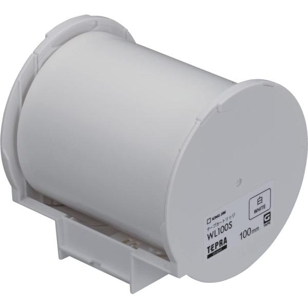 【商品説明】　・メーカー型番:WL100S・ラベル:白・幅:100mm・文字色:黒・長さ:15m※未決済で３日経過した場合は、ご案内無しで一旦キャンセルさせていただきます。※食品商品について・・・商品サンプル画像に賞味期限が記載されている場...