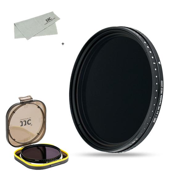 【商品説明】　・【ND2-2000調整可能】52mm 可変式NDフィルター、ND2-2000（11段光量）調整可能。この可変NDフィルターの主な利点は、別の固定NDフィルターを購入して持ち運ぶ必要がないことです。必要なND度まで回転できるた...