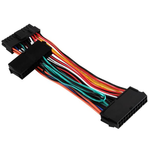 【商品説明】　・2基の電源を1枚のマザーボードに接続、同時起動が可能・デュアル24ピンメス+ シングル24ピンオスコネクタ・長さ：500+150mm・：メス24ピンx 2、オス24ピン(20+4) x 1※未決済で３日経過した場合は、ご案内...