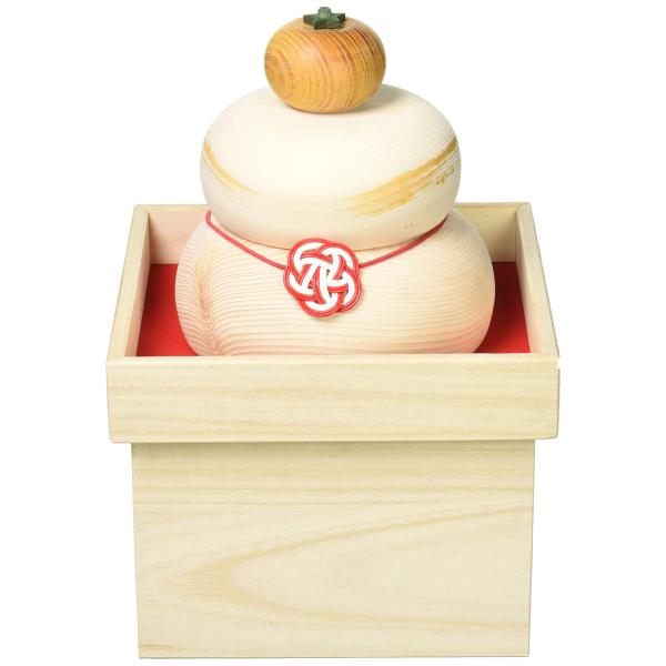 【商品説明】　・サイズ:16×16×22?・シンプルモダンな木製鏡餅。使用後は飾り棚に収納できます。・生産国:日本・素材・材質:木曽桧、ケヤキ、桐※未決済で３日経過した場合は、ご案内無しで一旦キャンセルさせていただきます。※食品商品について...