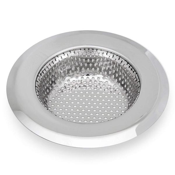 【商品説明】　・【キッチン排水溝ゴミ受けサイズ】適用口径7.5-10cm 詳細サイズ：ゴミ受け部分の直径7.5cm 全体直径は11.5cm 高さ：2.2cm パンチング穴サイズ：2mmの丸孔 ミニキッチンのシンクに最適サイズ・【ゴミが取りや...