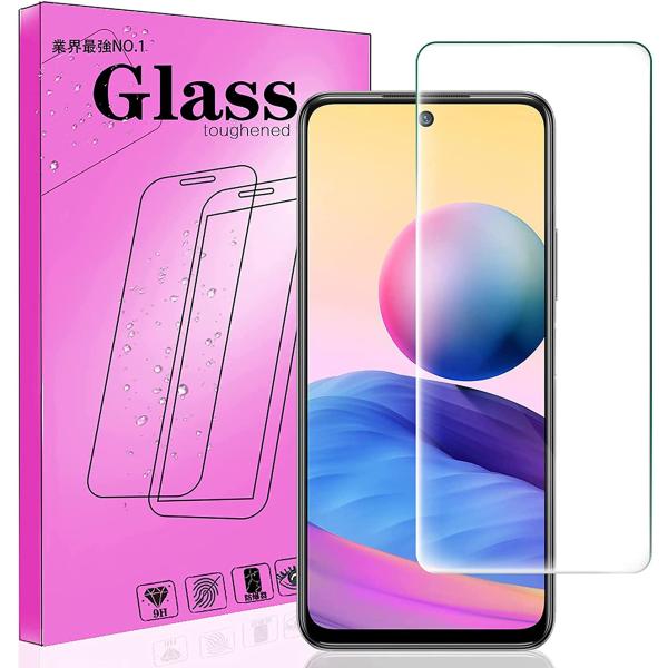 【商品説明】　・【対応機種】FOR Xiaomi Redmi Note 10 JE XIG02 /Redmi Note 10T 用の 全面保護ガラスフィルム。業界最高の9H硬度の強化ガラスを採用し、衝撃に強く、衝撃負荷を減らして画面の損傷を...