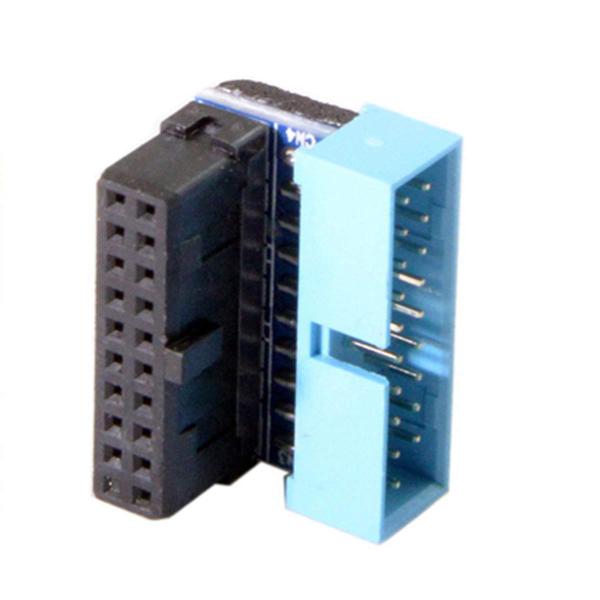 【商品説明】　・2つの角度付きタイプがあります:ダウンアングル (U3-053-DN) とアップアングル (U3-053-UP)。 よくご確認ください。・USB 2.0バージョンより最大5Gbpsの10倍高速。・USB 3.0 20ピンオス...