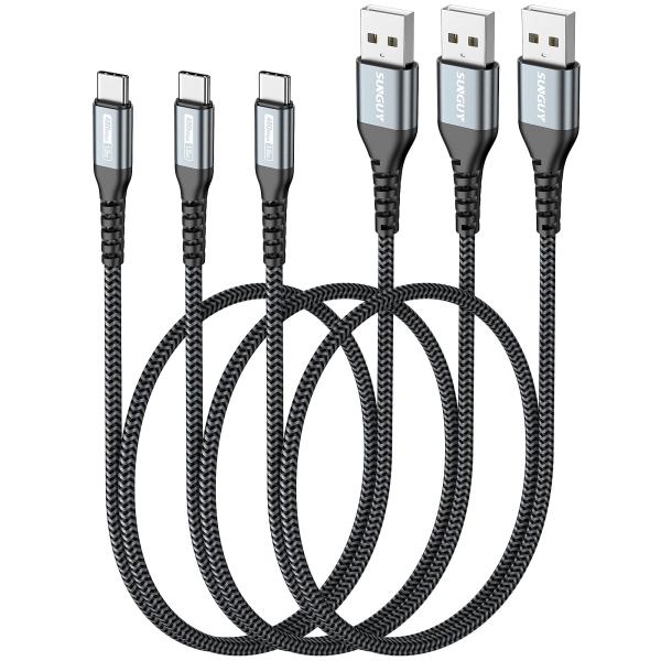 【商品説明】　・?【 アルミカバー】usb c ケーブルの両端（手で持つ部分）はアルミ製カバーを採用しております。 プラスチック製のグリップよりも外れにくい、長時間の充電しでも優れた放熱性を発揮します。・?【 幅広い互換性】本 Cタイプ ケ...