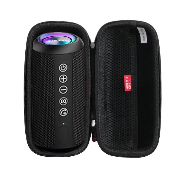【商品説明】　・Hermichel-ハードトラベル収納キャリングケース・に適用する Bluetooth スピーカー 防水IPX7 ワイヤレススピーカー・素材：EVA 内寸：5.4*2.75*1.5(L*H*W) インチ・耐久性と長持ちする性...