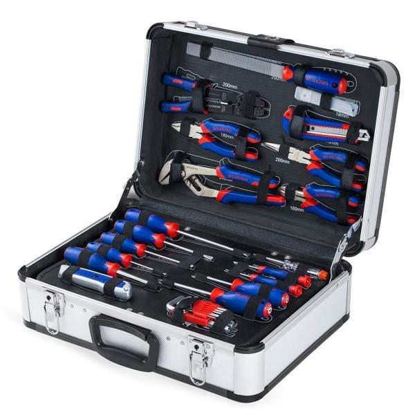 【商品説明】　・セット内容1: 1PC200mmやすり、3PC 18mm カッターブレード、 1PC 200mm圧着プライヤー、1PC 18mmカッター、1PC折畳みカッター 、1PC 180mmコンビネーションプライヤー、1PC 240m...